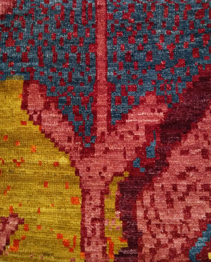 Julie Dasher Rugs - Custom-made designer rugs hand-knotted in Nepal ...